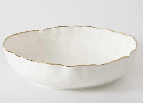 Extra Large Shallow Bowl Portofino - Pampa Bay – Gaines Jewelers