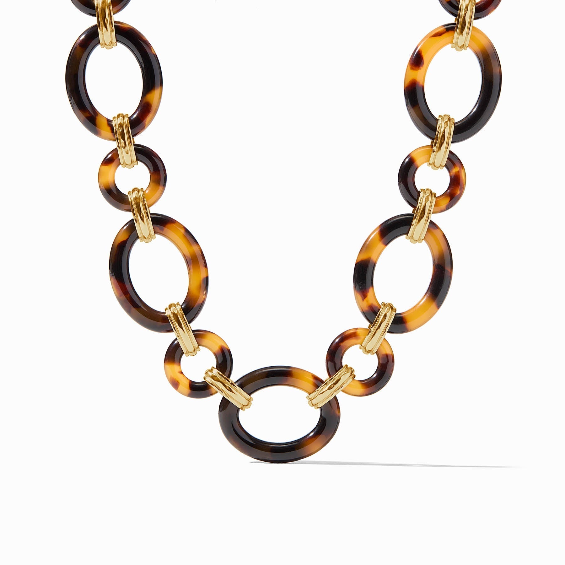 Madison Link Necklace - Tortoiseshell - Julie Vos – Gaines Jewelers