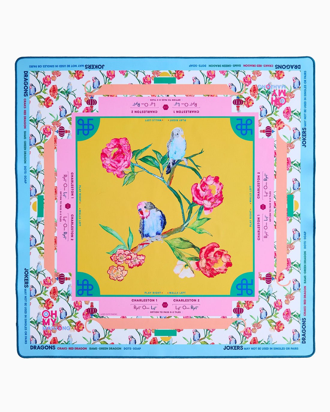 Spring Fling x Brooke Wright Mat - Oh my Mahjong – Gaines Jewelers