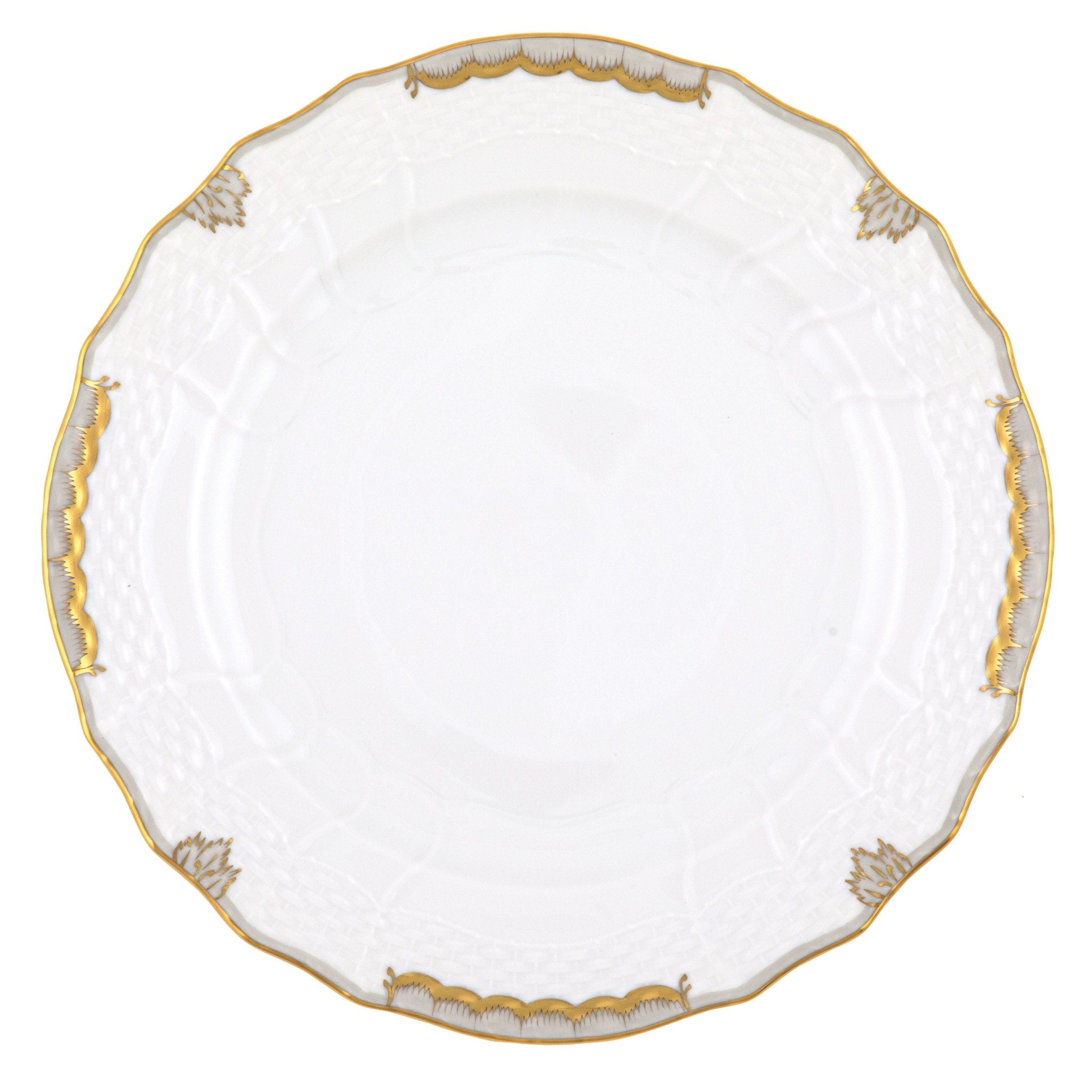 Princess Victoria Service Plate - Gray - Herend – Gaines Jewelers